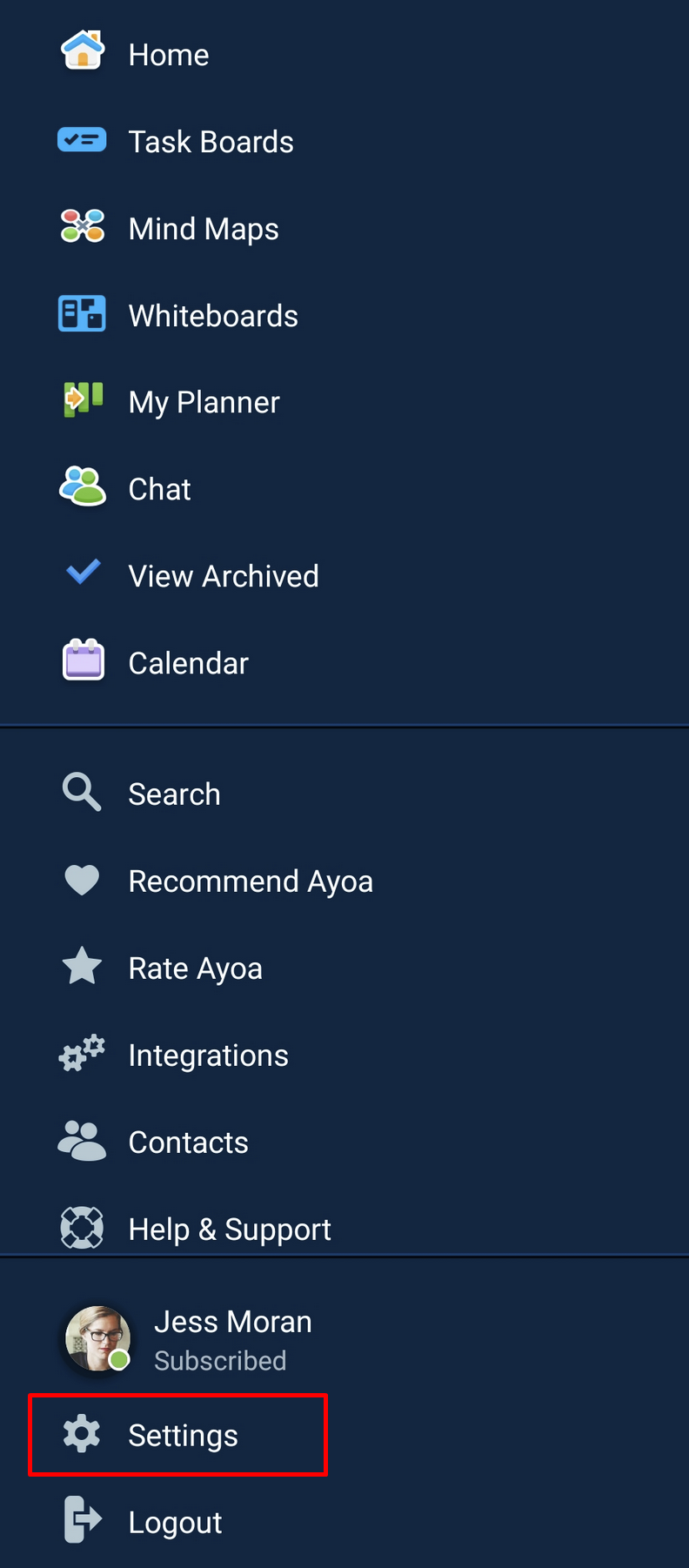 Choosing your preferred language