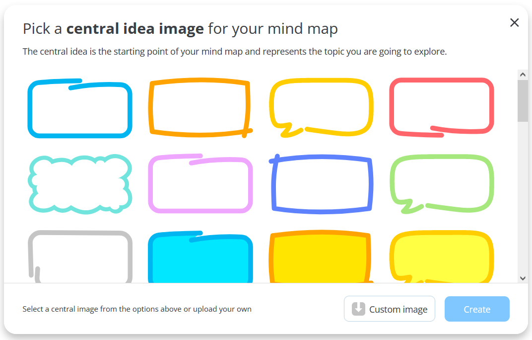 Creating a Radial Map