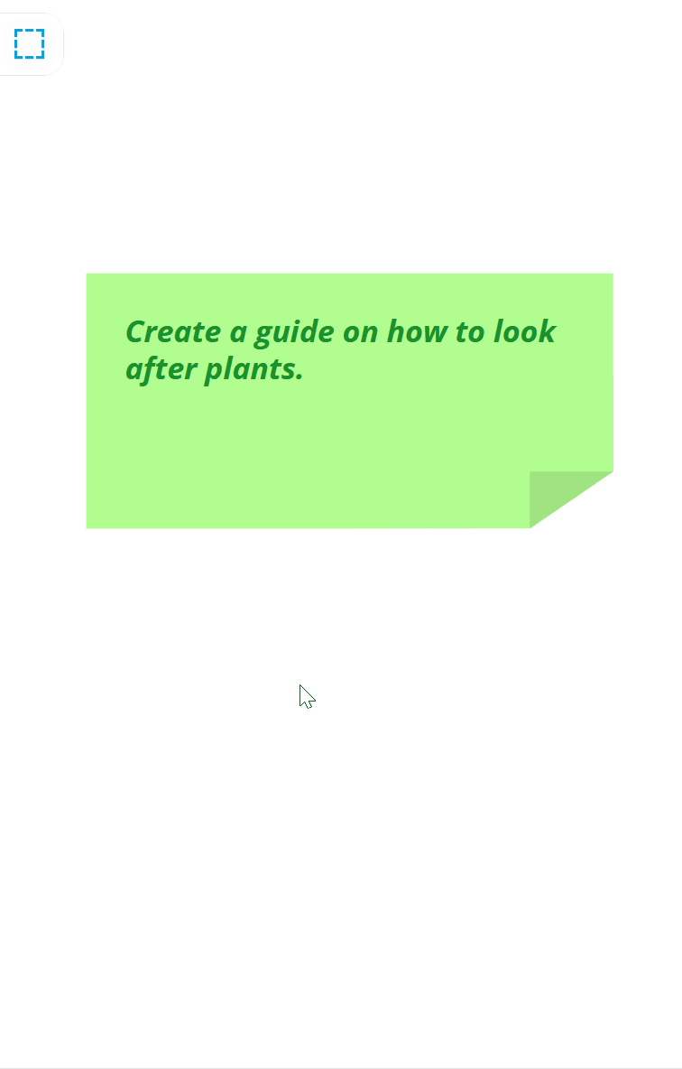 Whiteboard sticky notes