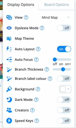 How to use Auto Layout In Mind Maps